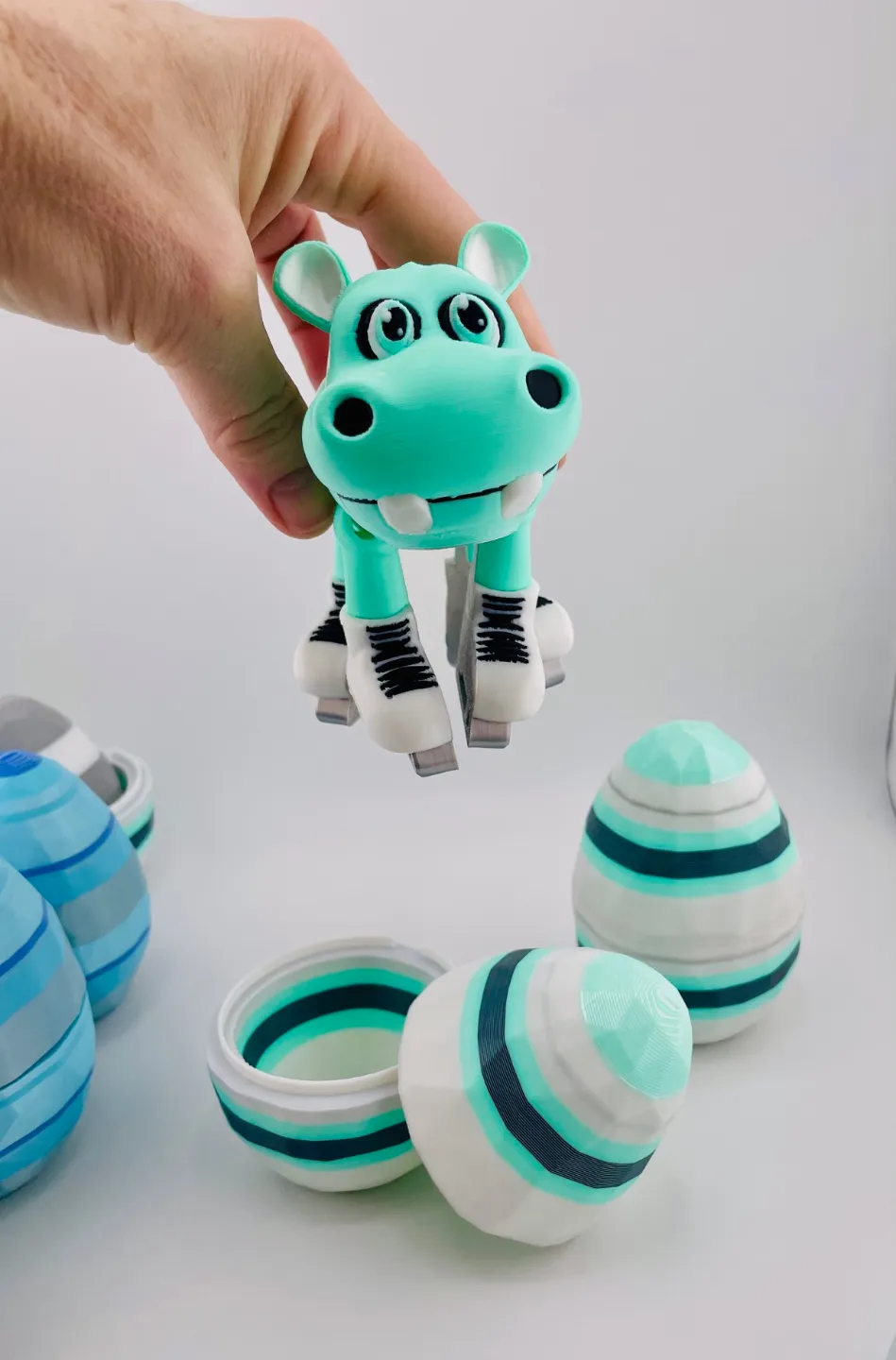 Low Poly Easter Egg for Flush Object - Free 3D Print Model - MakerWorld