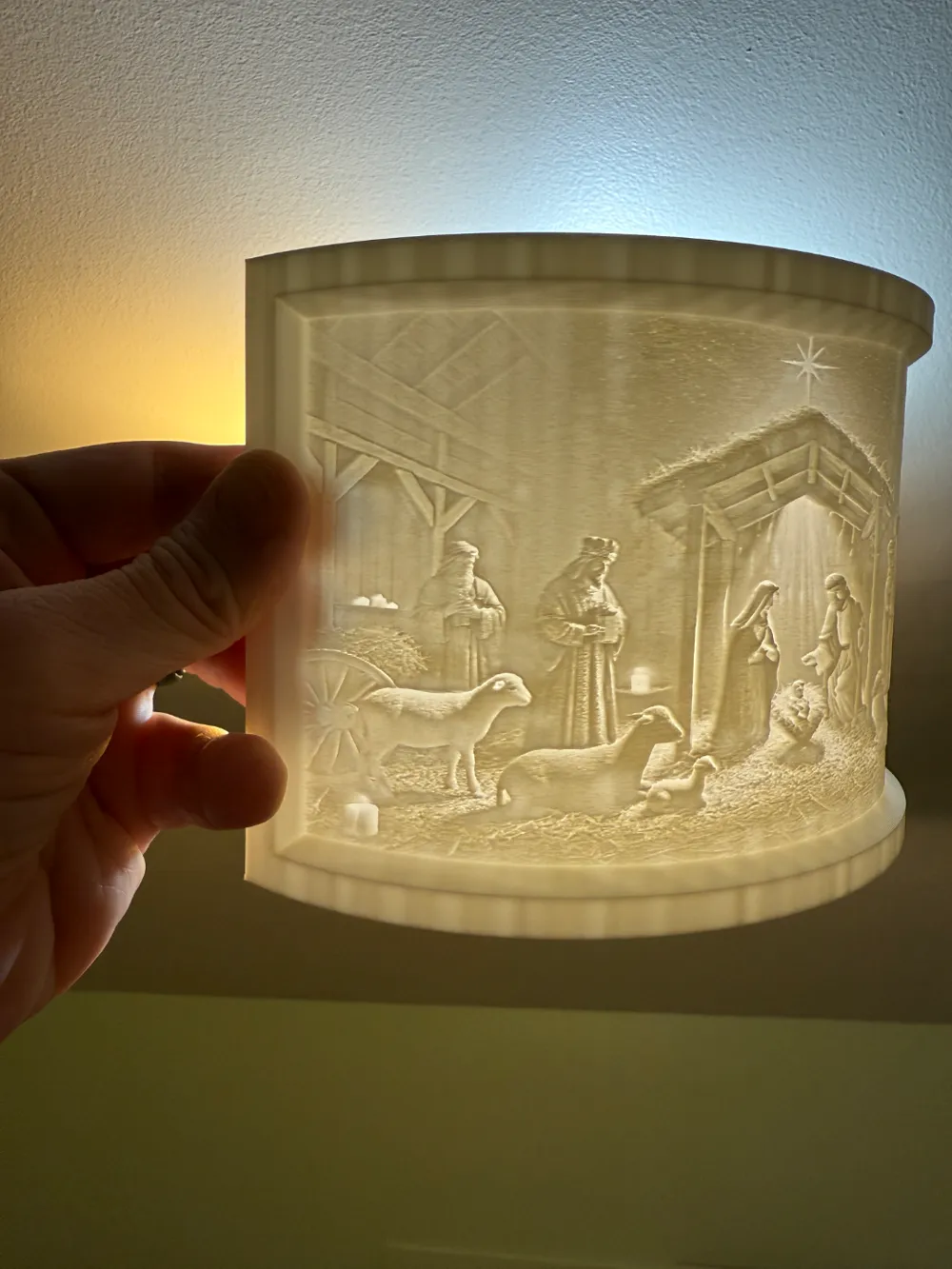 Another Christmas Nativity Scene - Tea Light by DB Print3d - MakerWorld