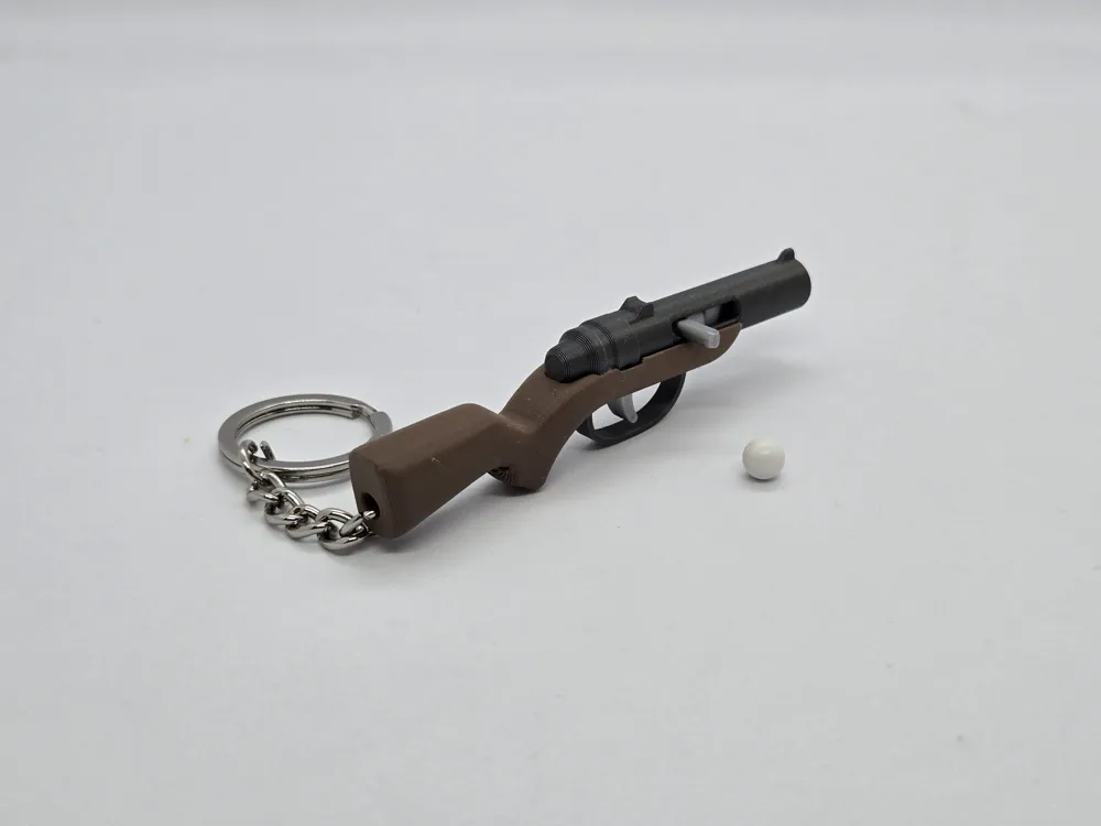 Bolt Action Rifle Keychain V2 — Functional Blaster by Jaatinen3D ...