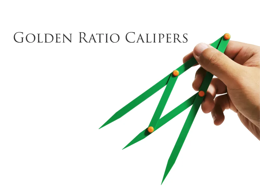 Golden Ratio Calipers by eye.so.400 - MakerWorld