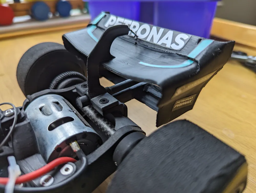 Mercedes W14 Rear Wing HPD by juanmedinar20 - MakerWorld