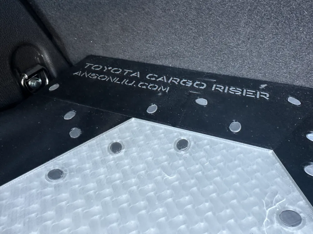 Toyota Corolla Cross Hybrid AWD Cargo Riser by Anson Liu MakerWorld ...