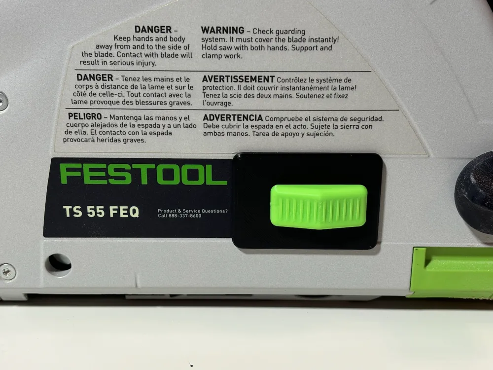 Festool TS 55 Track Saw Arbor Dust Cover by JB Custom Designs ...