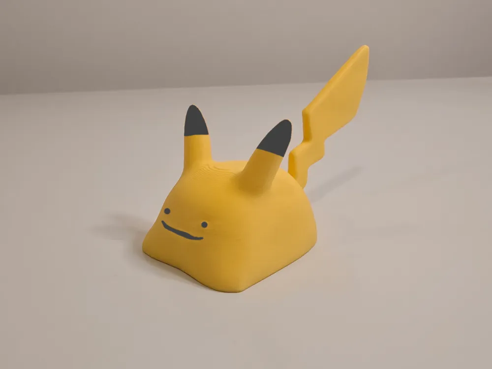 Ditto Pikachu "Dittochu" - Free 3D Print Model - MakerWorld