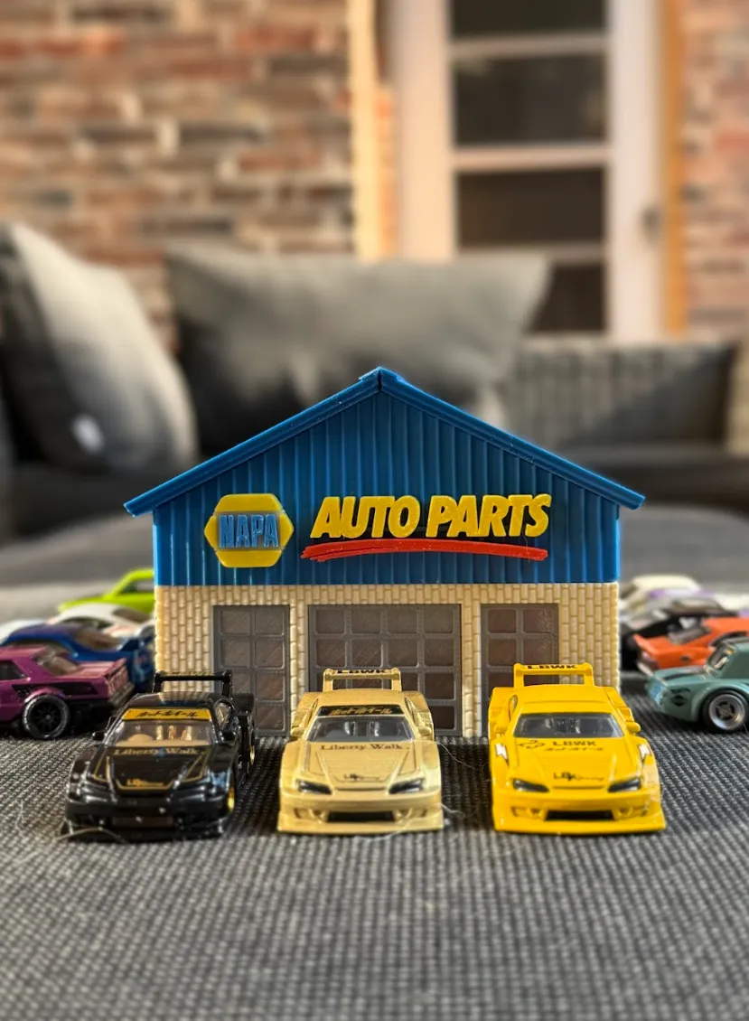 1:64 Napa Auto Parts Diorama - Free 3D Print Model - MakerWorld