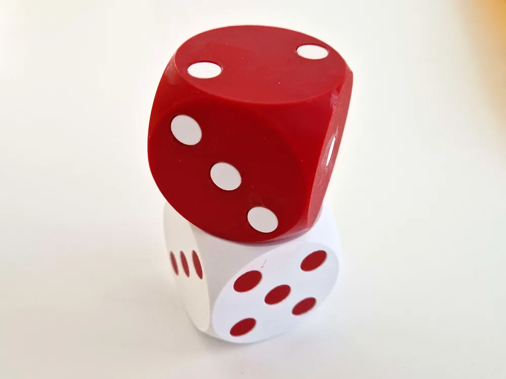 Large Die (5 cm) by Tridense - MakerWorld
