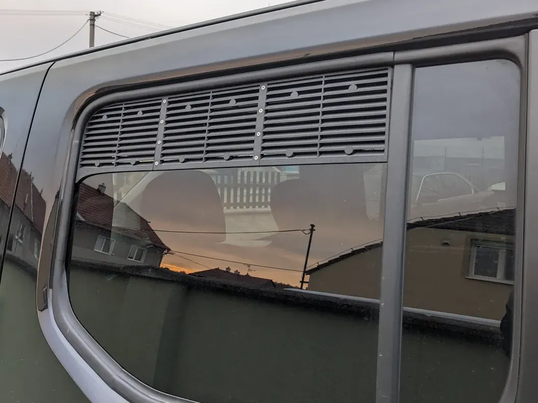 Camping vent for rear window of Berlingo / Rifter - Free 3D Print Model ...