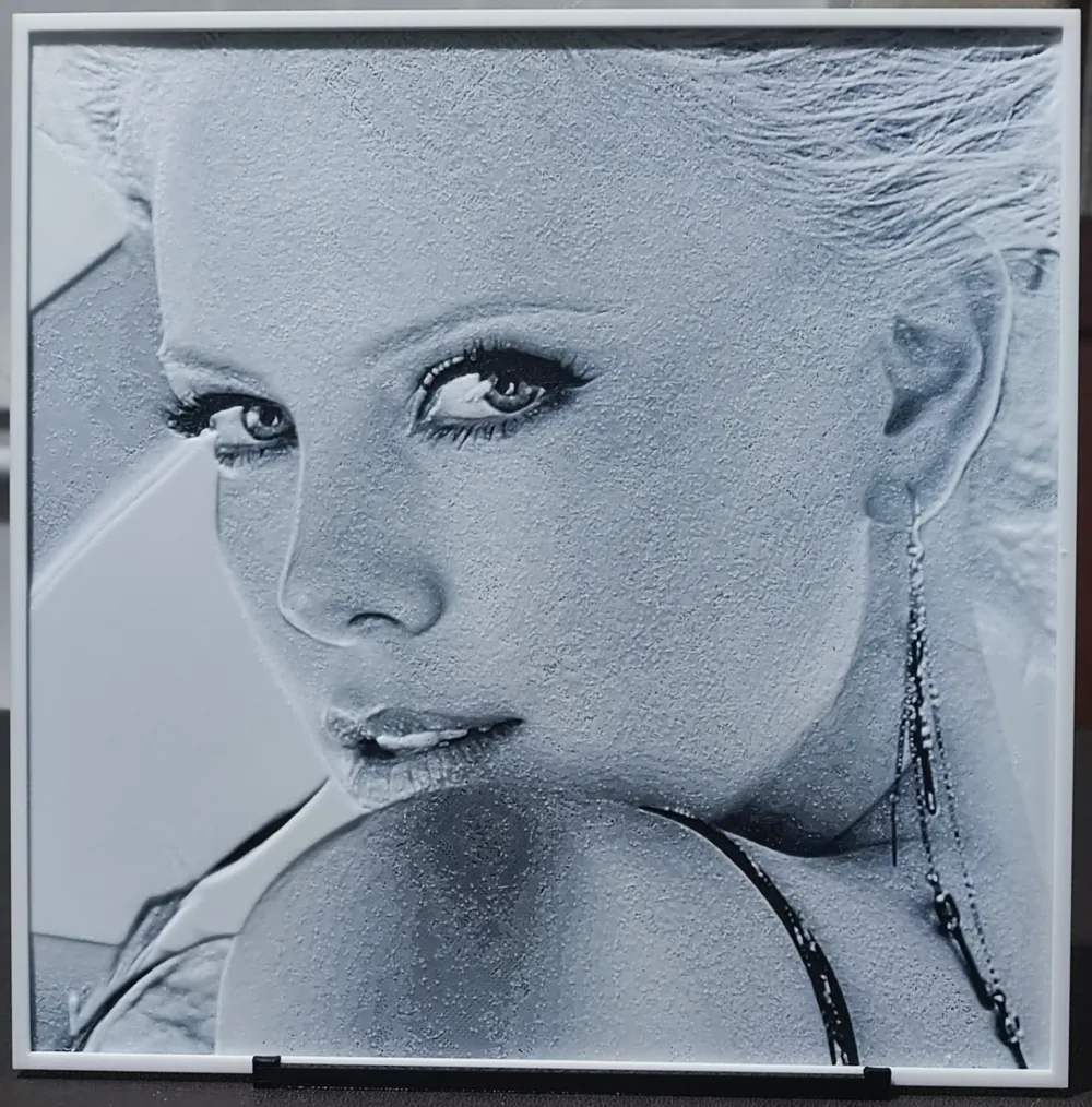 Charlize Theron HueForge 4 Color by BoDad - MakerWorld