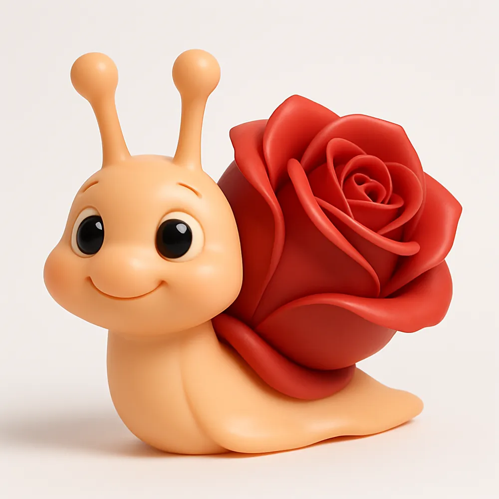 Rosy the Snail by Mweed MakerWorld: Download Free 3D Models