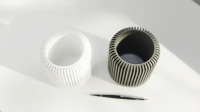 Ribbed Pencil Holder (cleaned design) by S.Corp. - MakerWorld