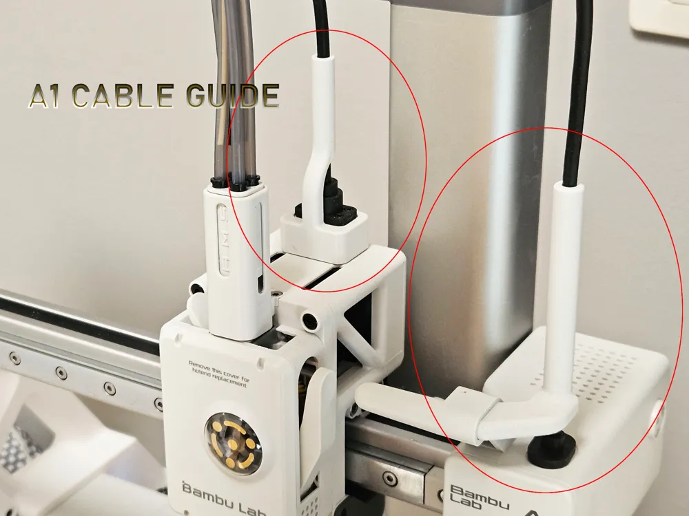 A1 cable guide by eljkaer MakerWorld: Download Free 3D Models