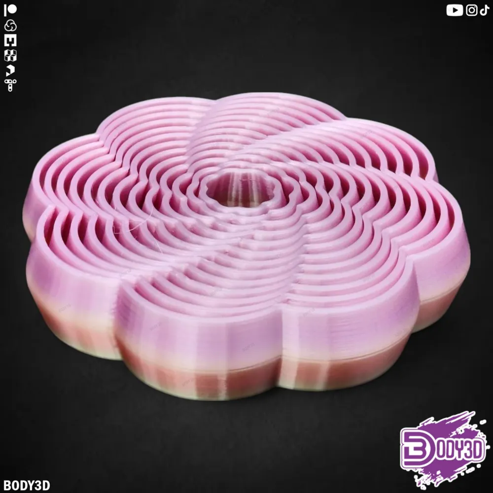 Fidget Flower by BODY3D MakerWorld: Download Free 3D Models