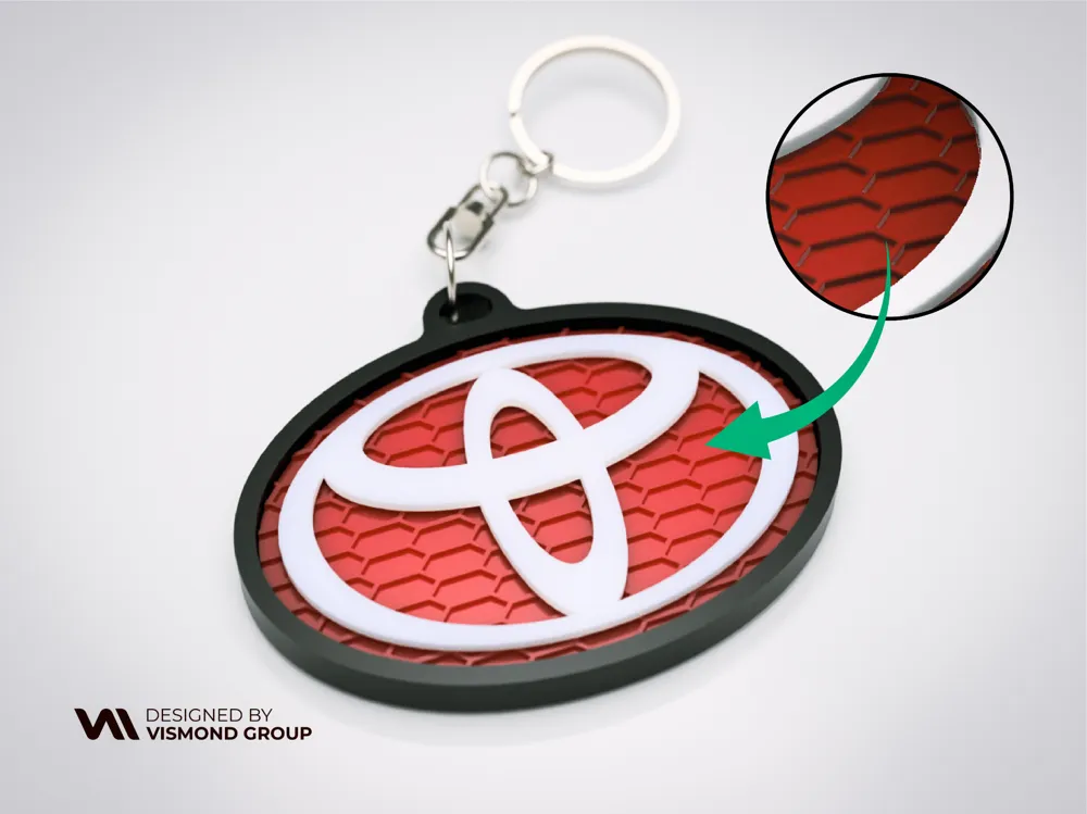 Toyota Keychain by VISMOND GROUP MakerWorld: Download Free 3D Models