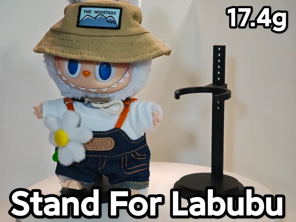 POP MART Labubu Stand, Adjustable Height, Suitable for Sitting/Standing ...
