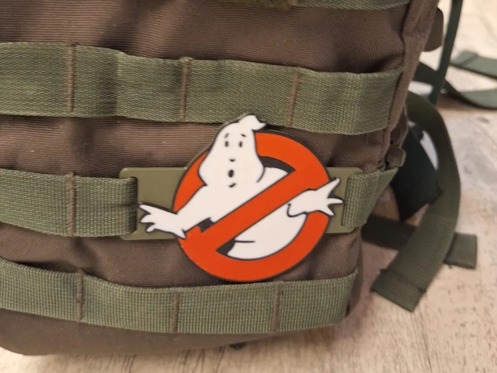 Molle Patch Ghostbusters - Free 3D Print Model - MakerWorld