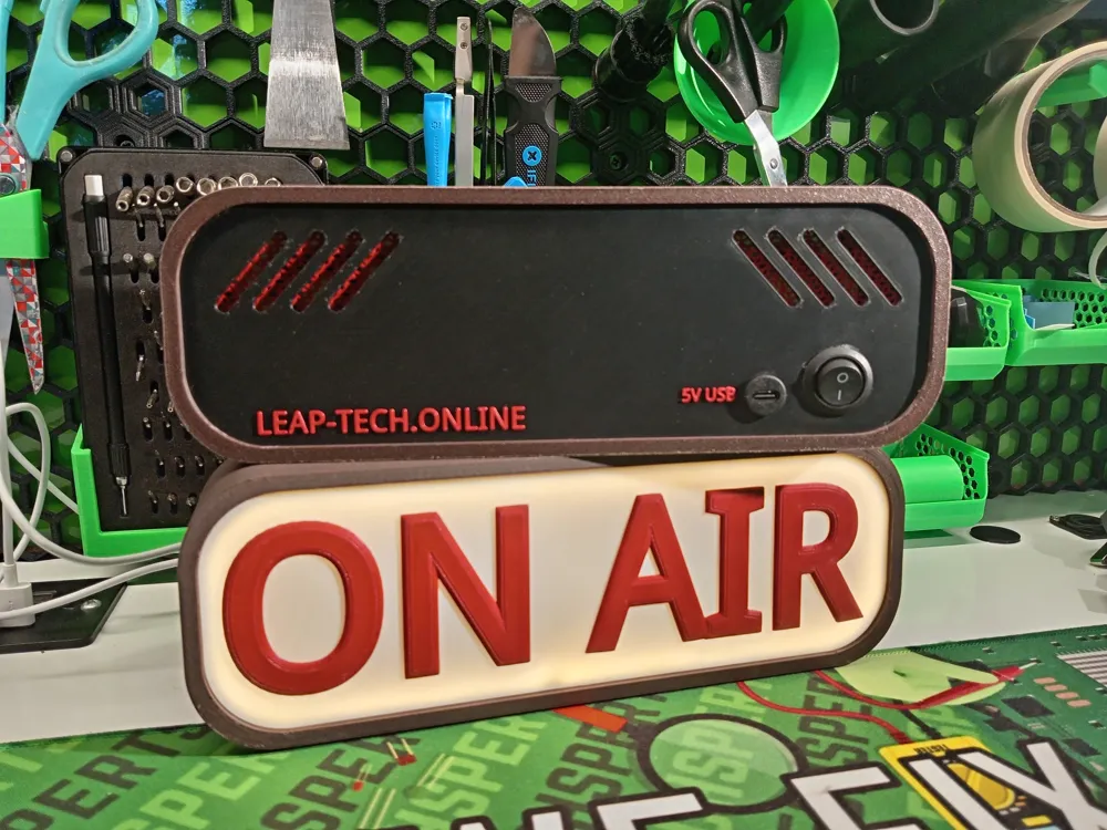 On Air LED SIGN - Light Box - Switched - 5V by LeapTechOnline ...