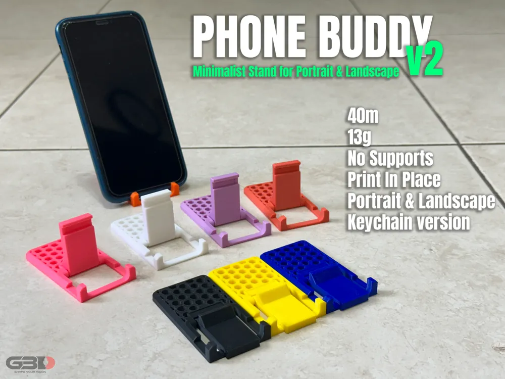 Phone Buddy v2 by G3D Printlab MakerWorld: Download Free 3D Models