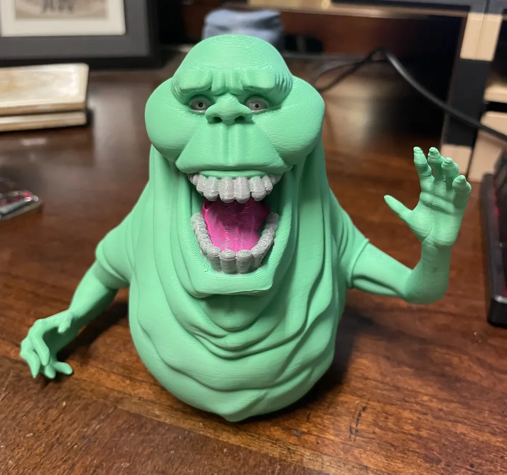 Slimer Figurine – Ghostbusters by seasonwarez MakerWorld: Download Free ...