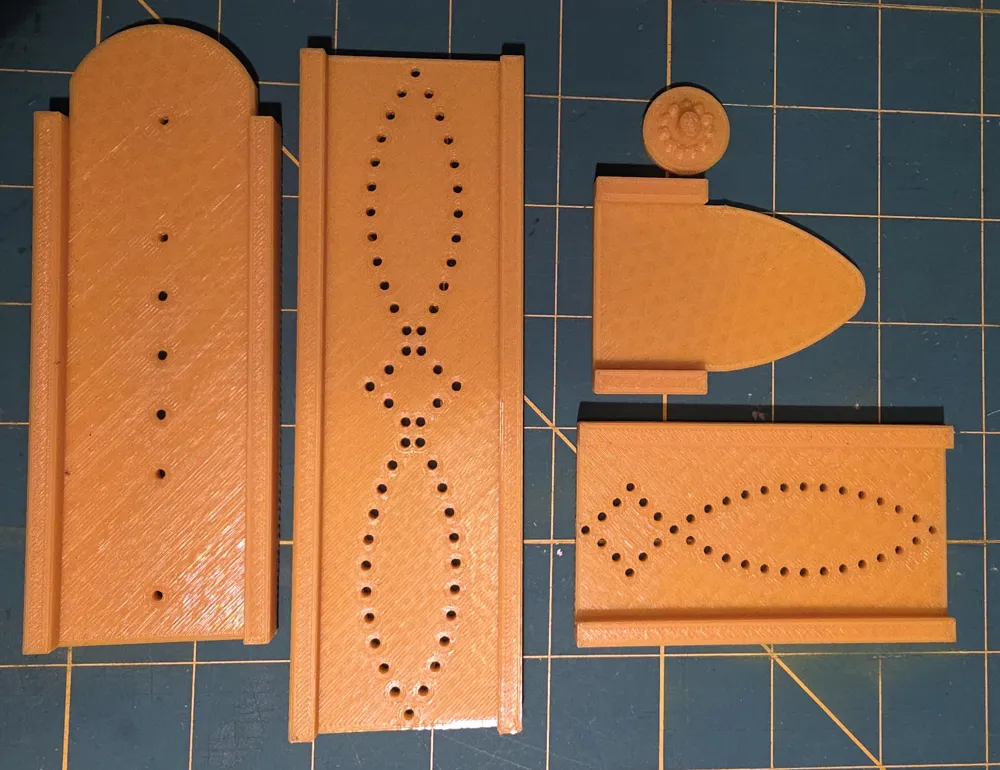 1.5 inch / 38mm Leather Belt Stitch Marking Jigs by Gary MakerWorld ...
