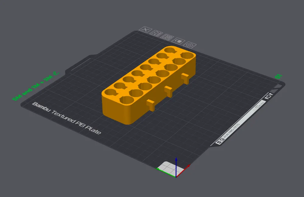 POSCA Marker 3M/5M Holder for Skadis (IKEA) - Free 3D Print Model ...