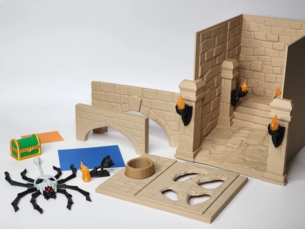 The Skulltula Lair Booknook by Shaun Juarez - MakerWorld