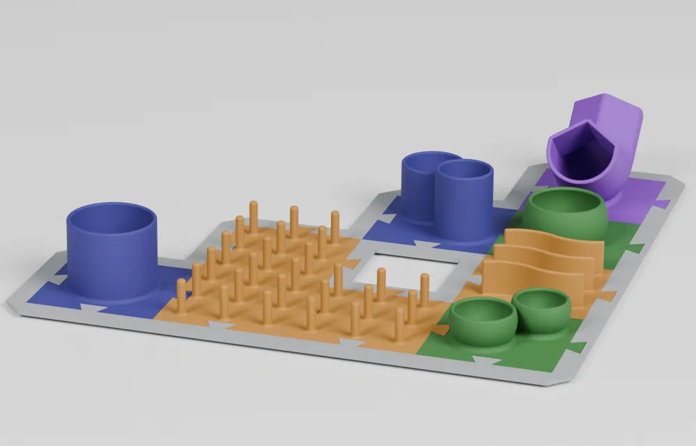FELIX Mini Activity Center - Borders by prints charming - MakerWorld