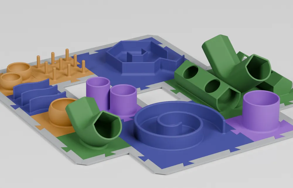 FELIX Mini Activity Center - Borders by prints charming - MakerWorld