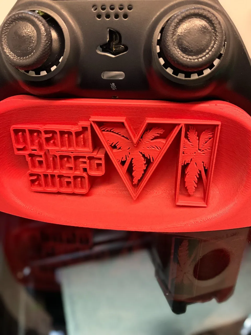 GTA6_PS5_Controller_Stand - Free 3D Print Model - MakerWorld