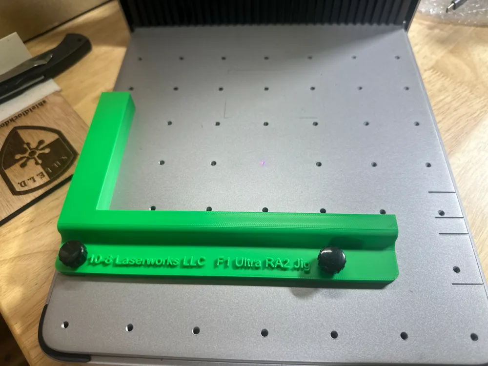 Xtool F1 Ultra RA2 Jig by 10-8 Laserworks LLC - MakerWorld