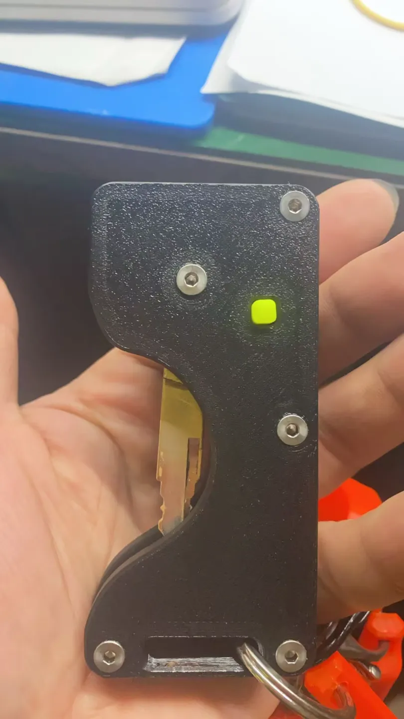 Qidian KD150G1 Motorcycle Side-Swing Pop-Up Key Shell and Magnetic Head ...