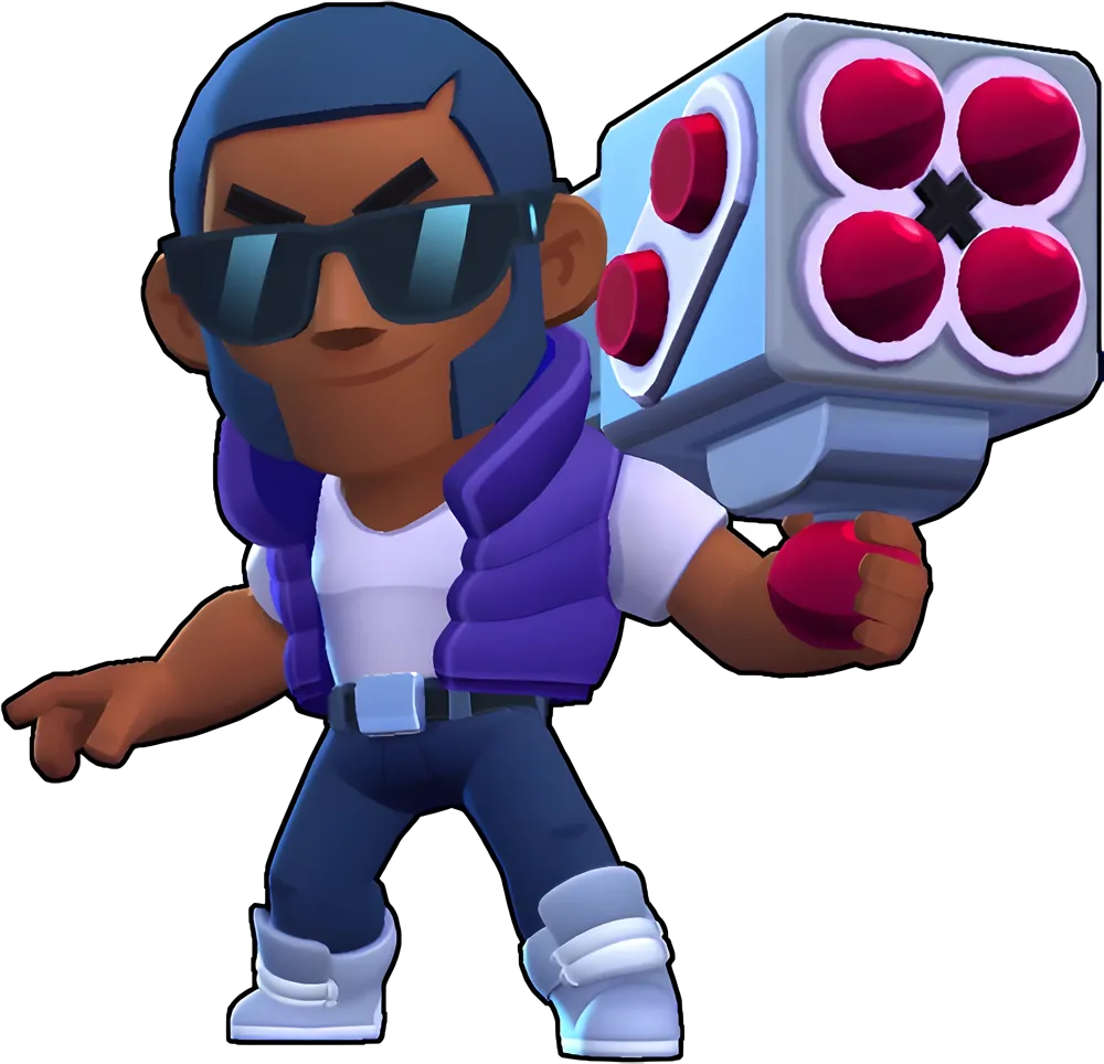 Brawl Stars Minifig Series BROCK - No AMS - Free 3D Print Model ...