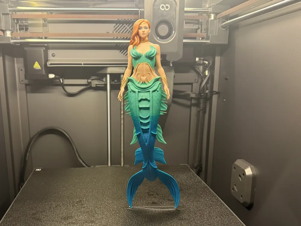Mermaid - Free 3D Print Model - MakerWorld