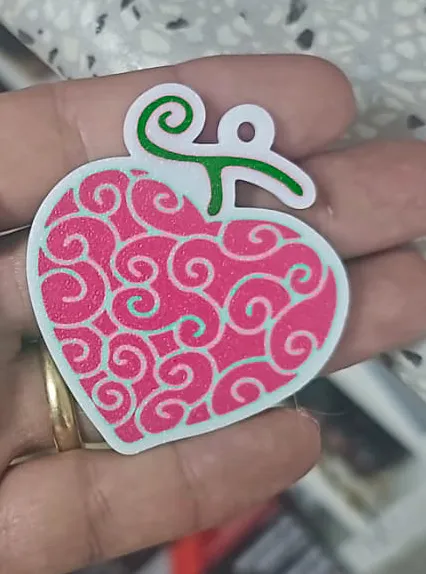 One Piece Trafalgar Law Devil Fruit Keychain by thift88 - MakerWorld