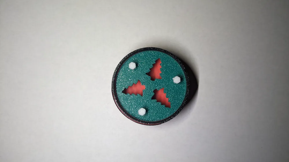 4 Christmas Spinner Fidget Toys by KiCkiN - MakerWorld
