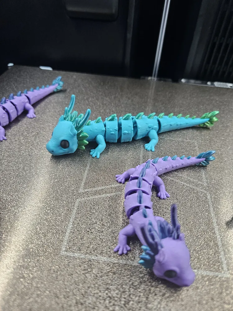 Cute Flexi Dragon - Free 3D Print Model - MakerWorld