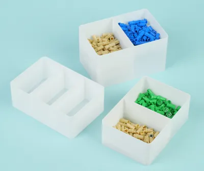 Small component inserts for Really Useful Boxes scrapbook drawers by ...