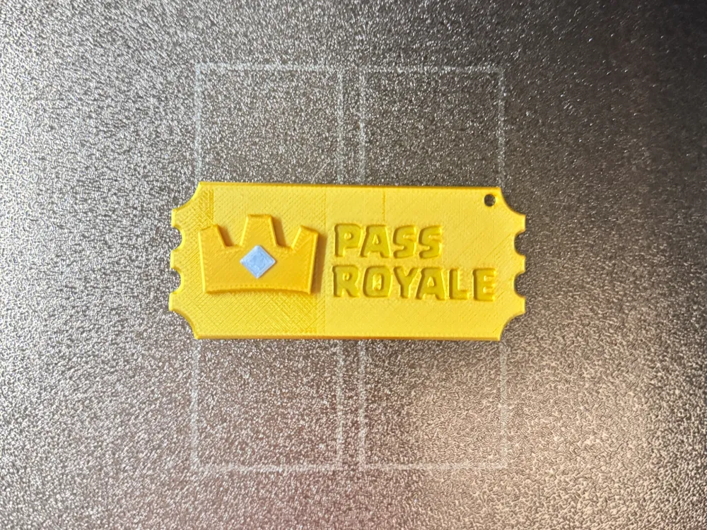 Pass Royale/Keychain - Clash Royale by Affinity3D MakerWorld: Download ...
