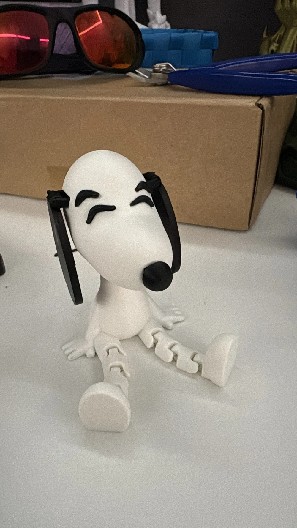 SNOOPY ARTICULATED by Elixum3D MakerWorld: Download Free 3D Models