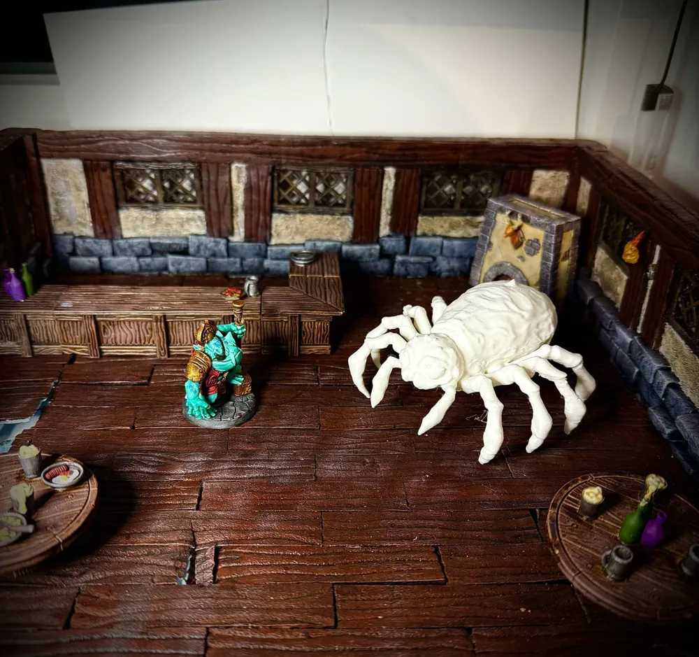 Creepy spider - 2 versions - DND tabletop monster by everythingDND ...