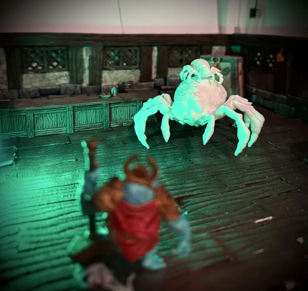 Creepy spider - 2 versions - DND tabletop monster by everythingDND ...