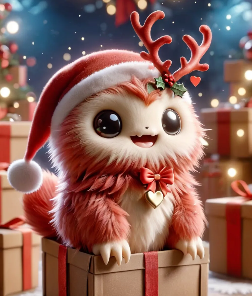 Xmas Spirit Creature #2 by StatusD112 - MakerWorld