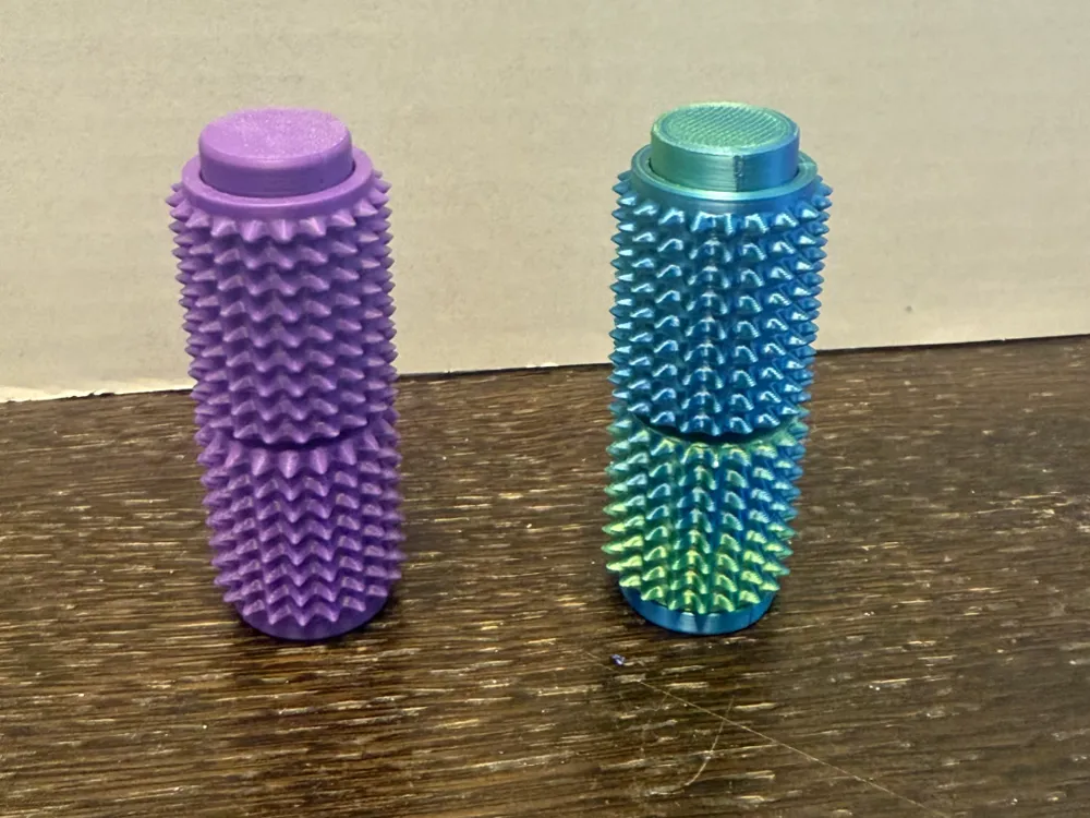 Spiky Clicky Spinner - Free 3D Print Model - MakerWorld
