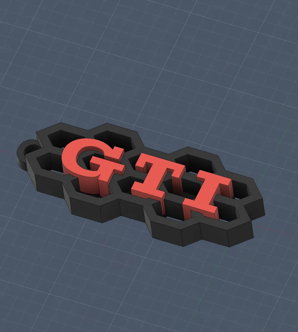 GTI Keychain by Moritz MakerWorld: Download Free 3D Models