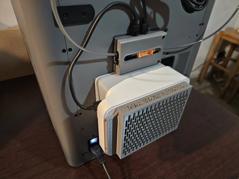 Filtro HEPA + Carvão Ativado para Bambu Lab P2S - Modelo gratuito para ...