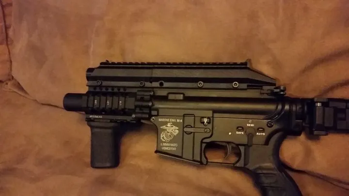 Airsoft M4 Battery Riser by jriggs04 - MakerWorld