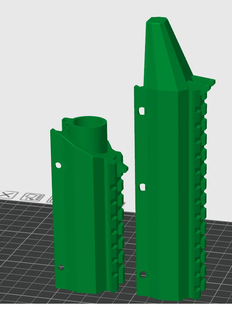 Airsoft M4 Battery Riser by jriggs04 - MakerWorld