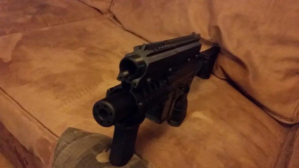 Airsoft M4 Battery Riser by jriggs04 - MakerWorld