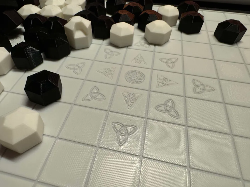 HNEFATAFL Board by DaxInvader - MakerWorld