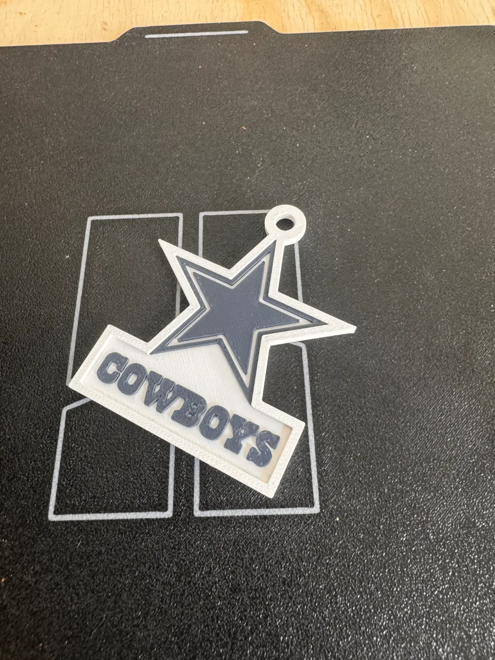 Dallas Cowboys Keychain by yeetmaster007.de - MakerWorld