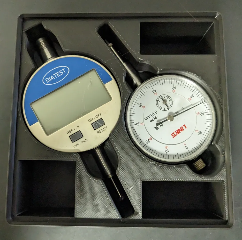 Dual dial indicator by r.kingma - MakerWorld